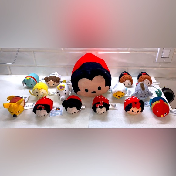 Disney | Toys | Lot 4 Disney Tsum Tsum Mini Plush 1 Mickey 9 Plush ...